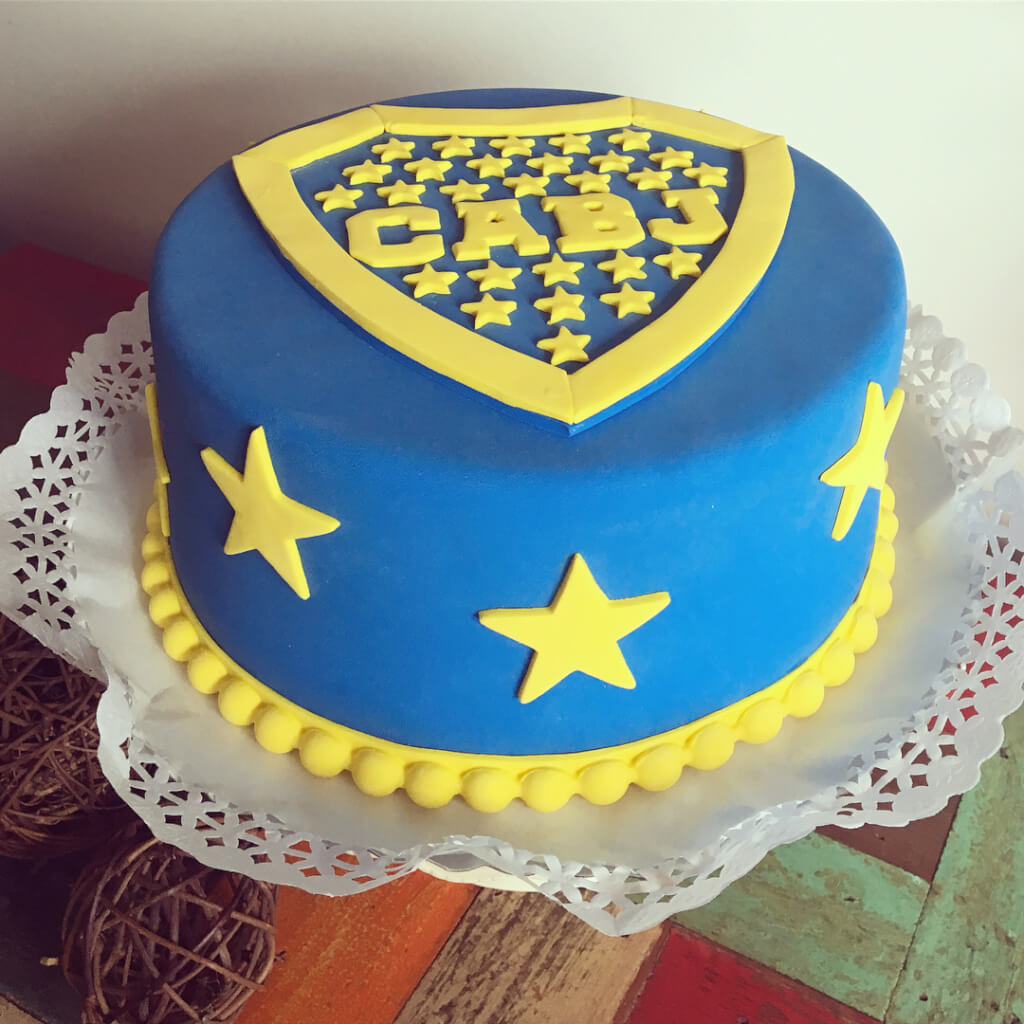 Torta de Boca Juniors | Valcakes Reposteria